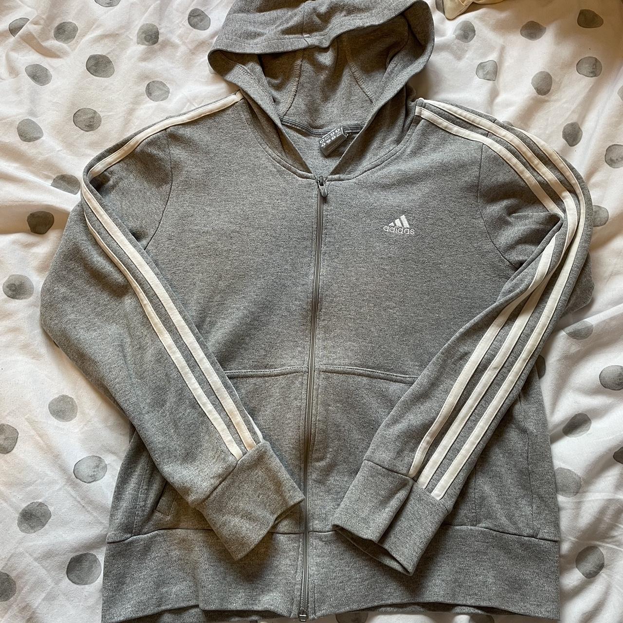 Greg adidas zip up hoodie Good condition just never... - Depop