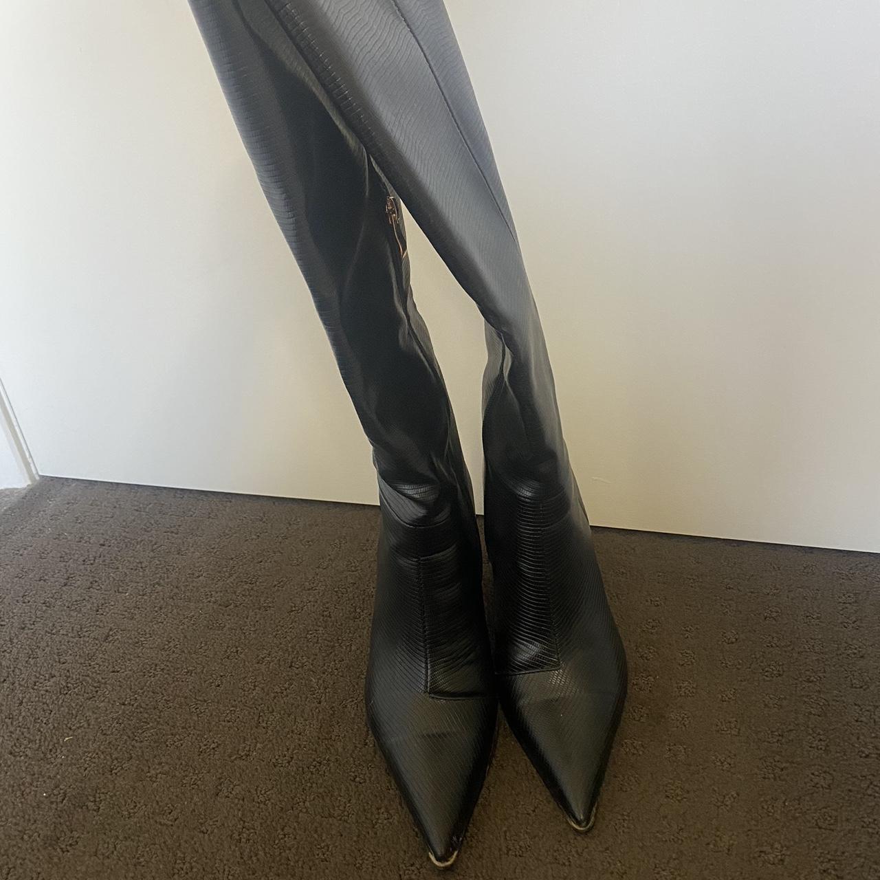 BILLINI HIGH KNEE BOOTS - Depop