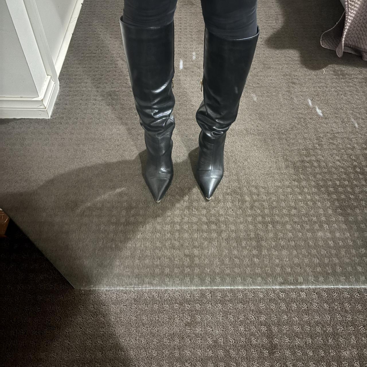 BILLINI HIGH KNEE BOOTS - Depop