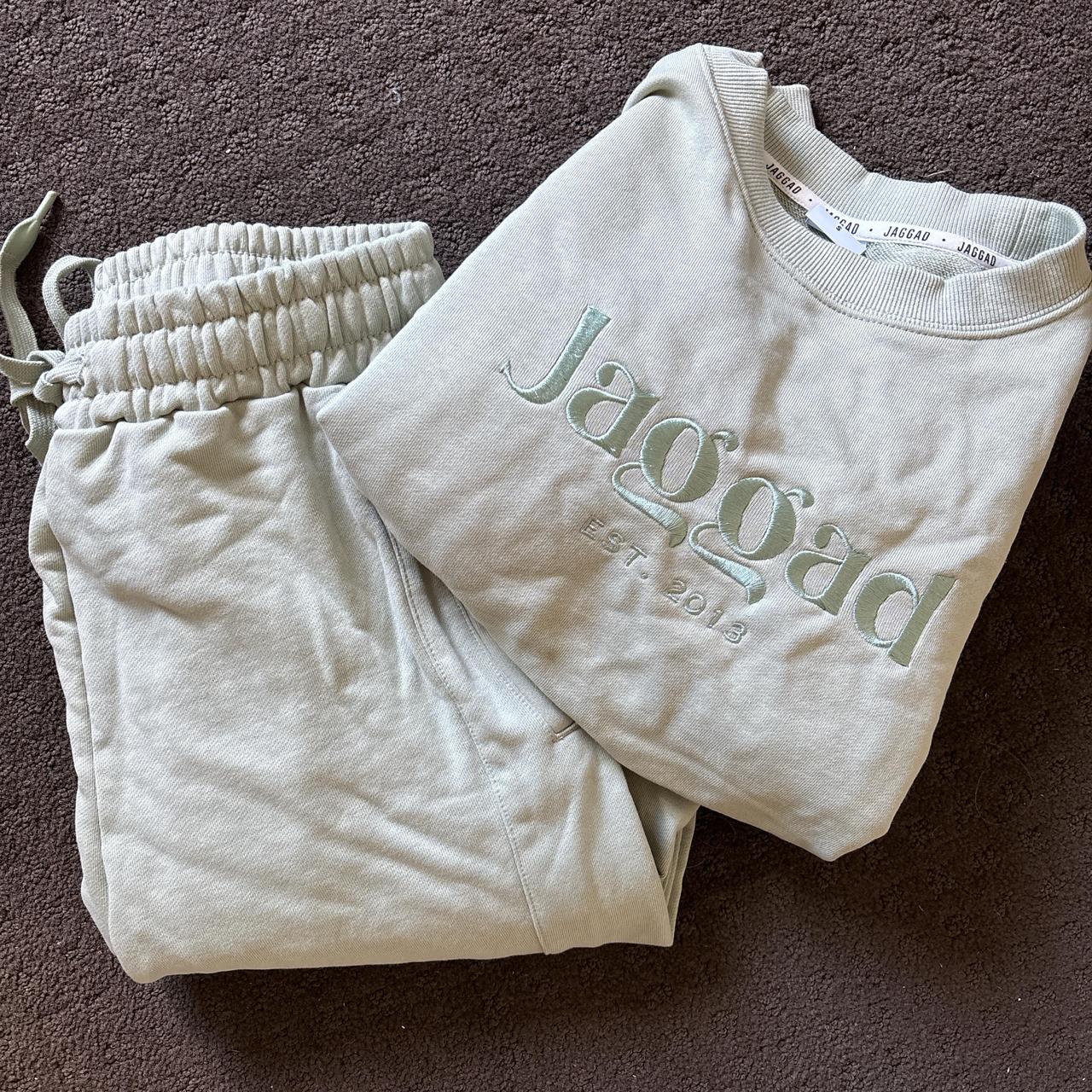 JAGGAD KHAKI TRACKIE SET Size small Brand new!... - Depop