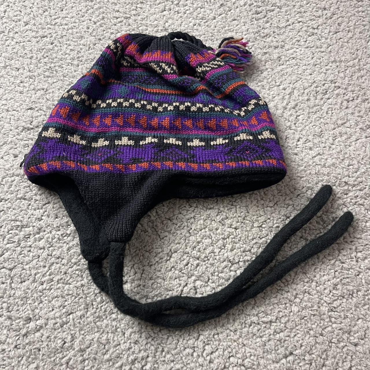 Turtle Fur Wool Winter multicolor beanie Ski Hat... - Depop