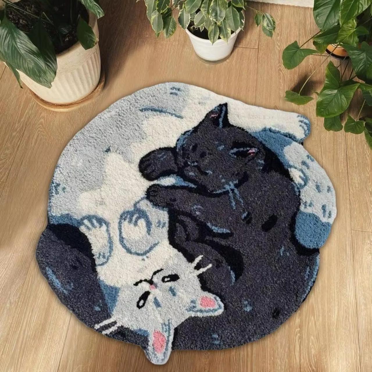 Cat Bathroom Rug Bathroom Decor Mat 60cm x... - Depop