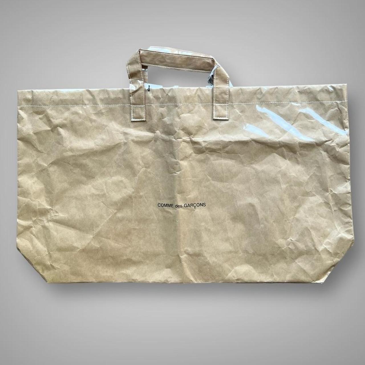 Comme des Garcons CDG PVC Tote Paper bag Brand new... - Depop