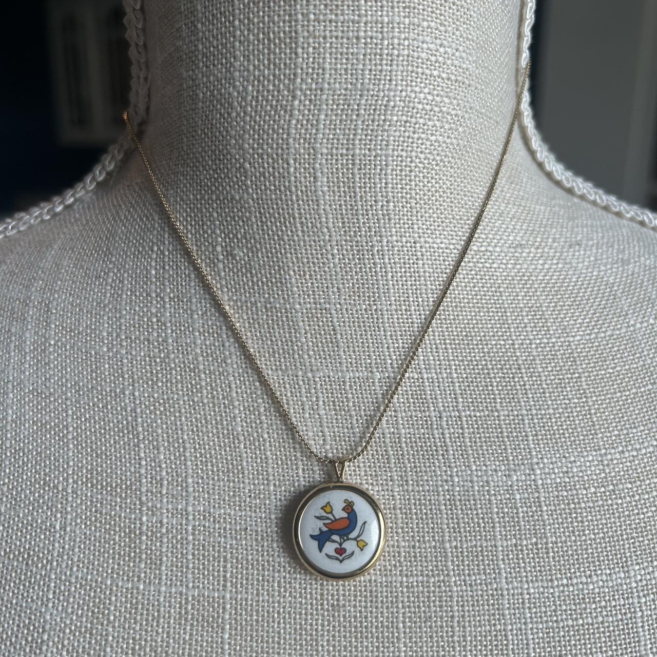 Avon Bird Necklace #avon#bird bird pendant,... | Depop