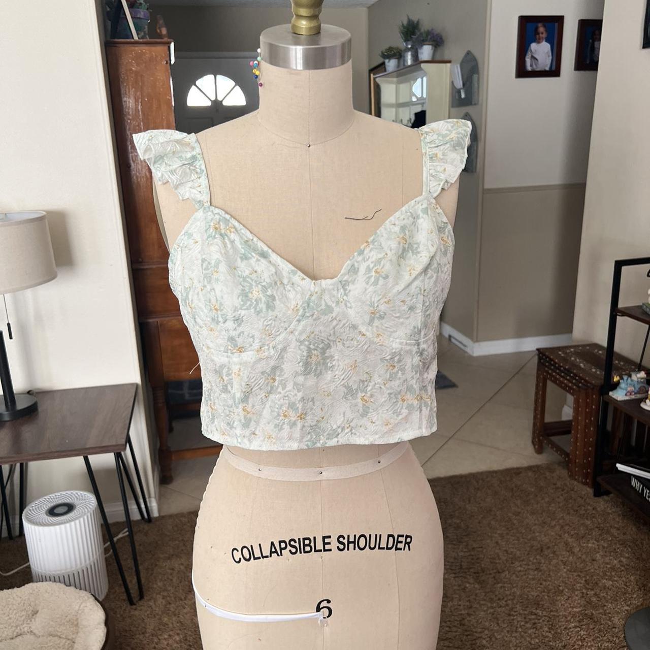 Unworn crop top Cider size XL Best fit for a size... - Depop