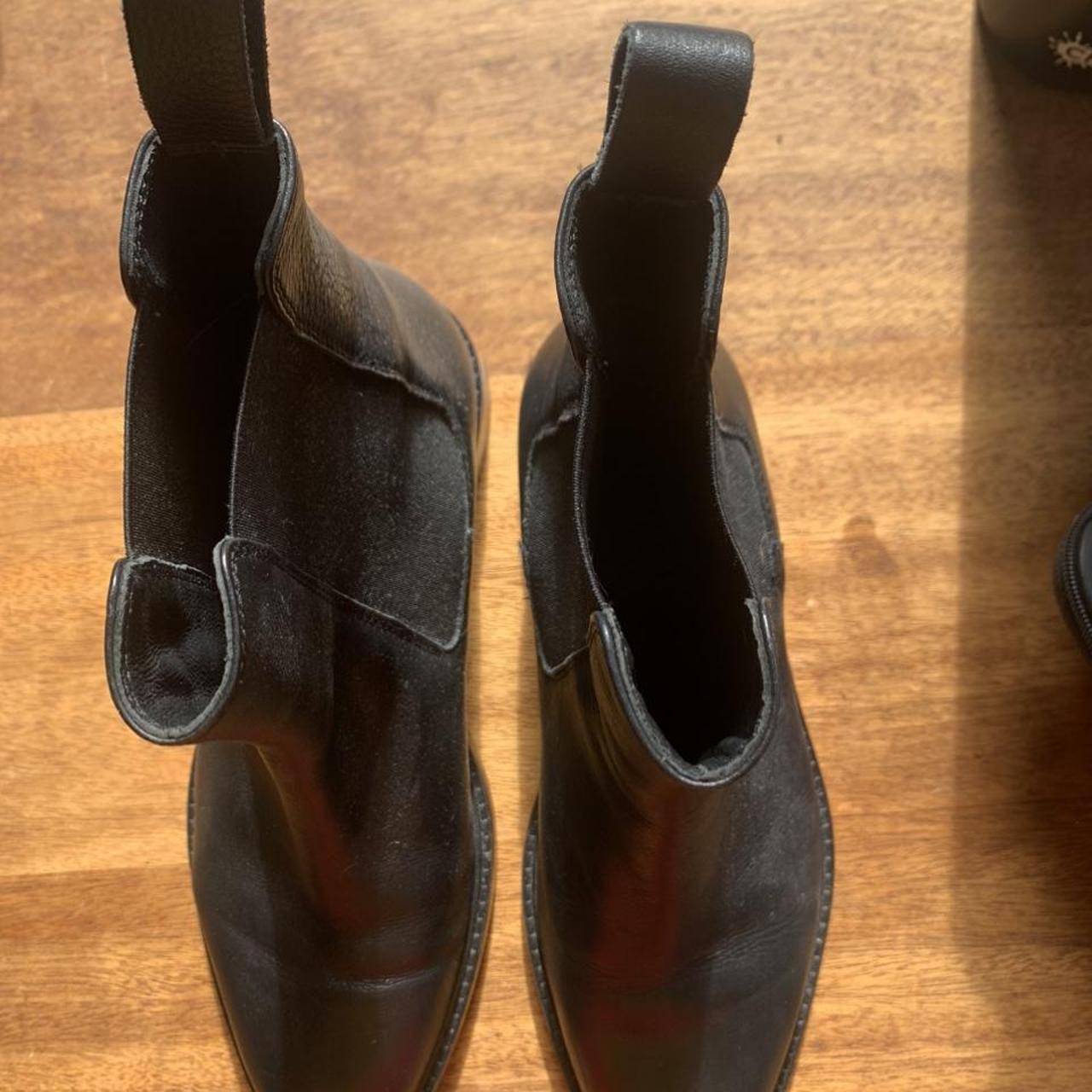 Assembly label Leather Rumi boots Size 39 Worn once! - Depop