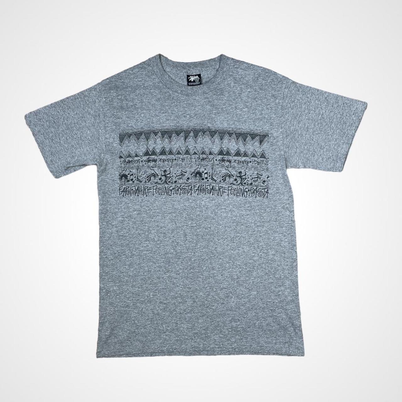 Stussy x Gang Starr tee size medium Part of summer | Depop Stussy x Gang Starr tee size medium Part of summer | Depop