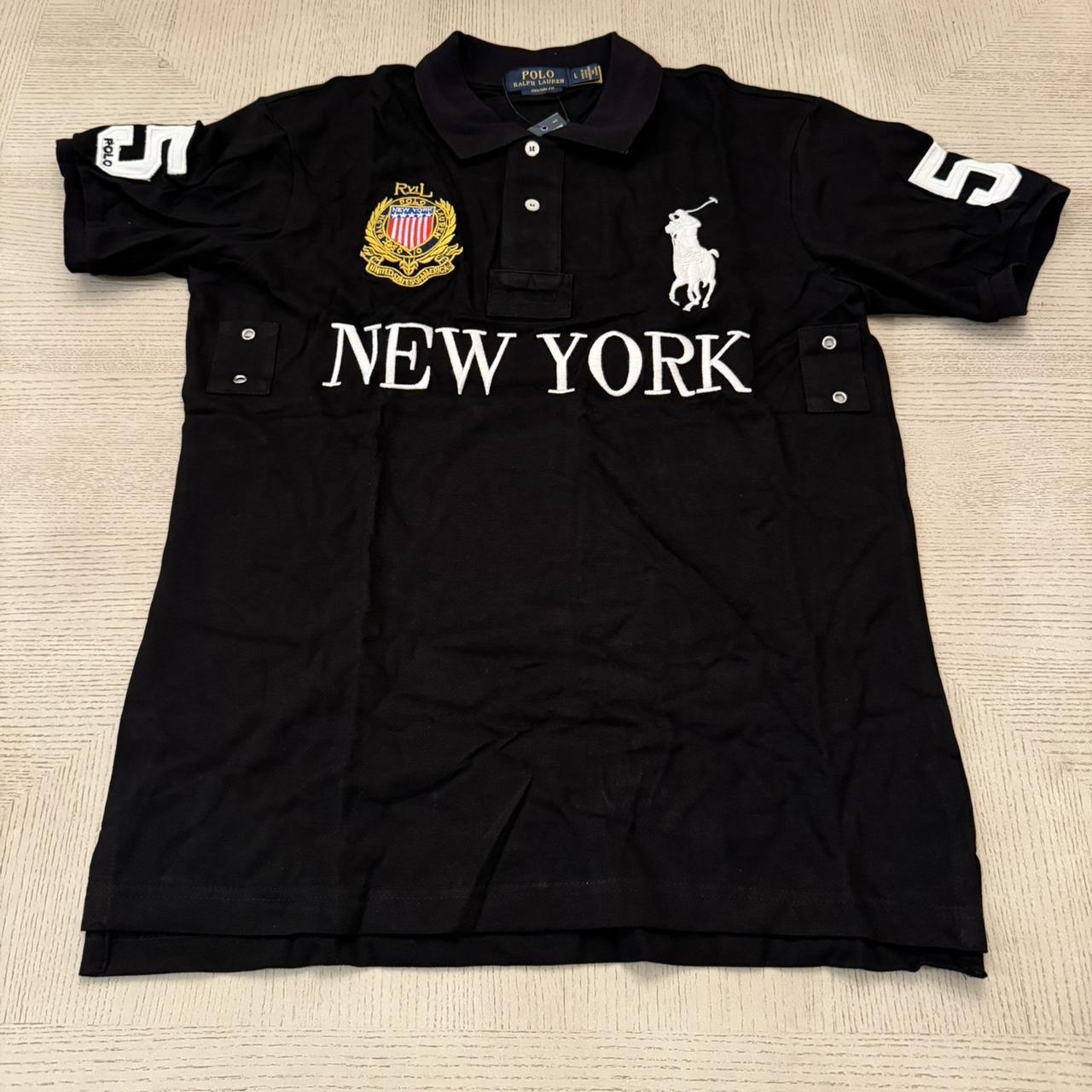 Black New York Chief Keef Polo by Polo Ralph Lauren,... | Depop
