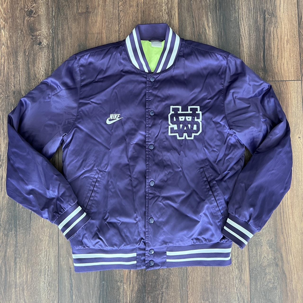 Nike Men's Purple Jacket | Depop