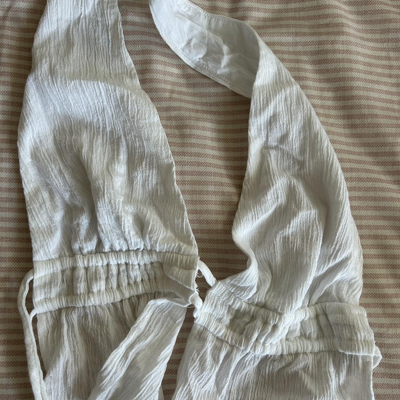 Glasson’s White Halter Top 🤍 Size XS Never... - Depop