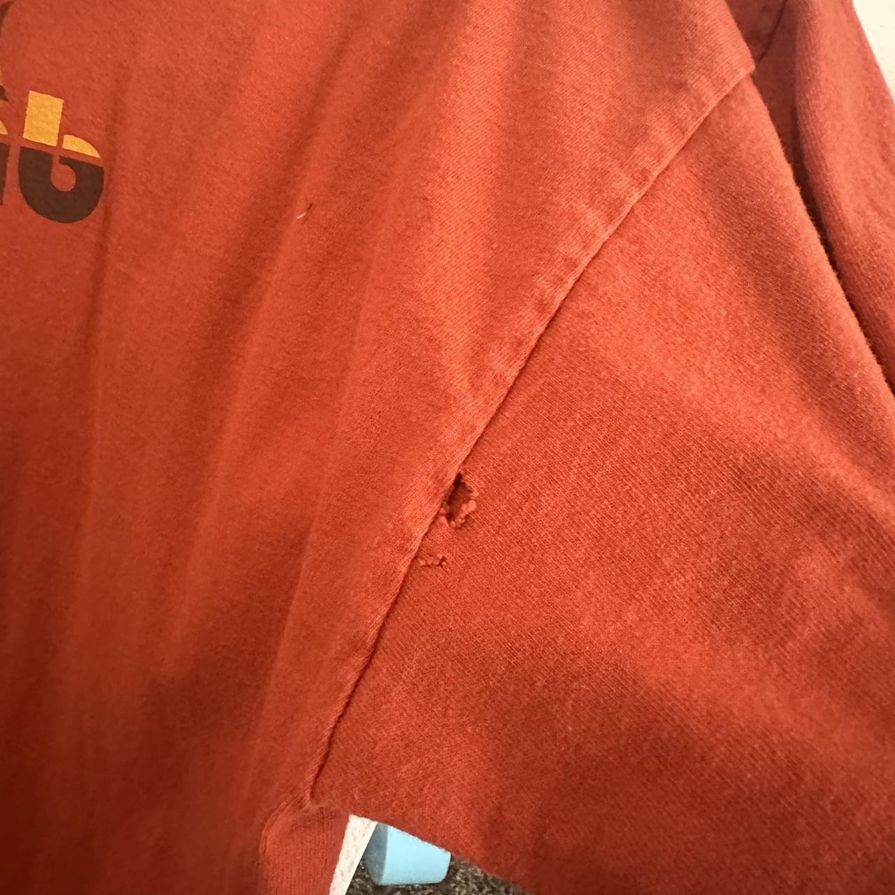 vintage orange Dave Matthew’s Band tee! -super... - Depop