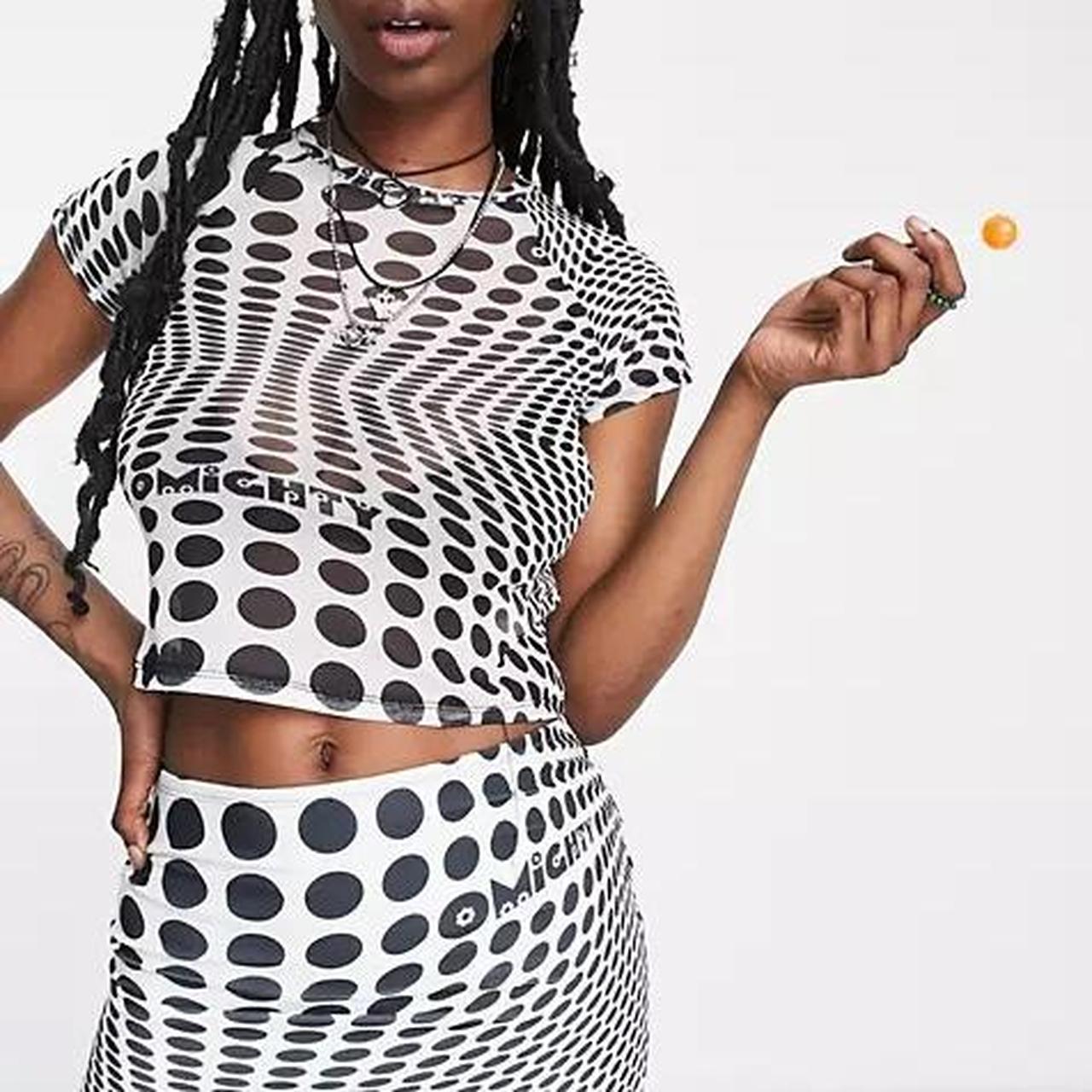 O mighty warped dot set Matching set- perfect... | Depop