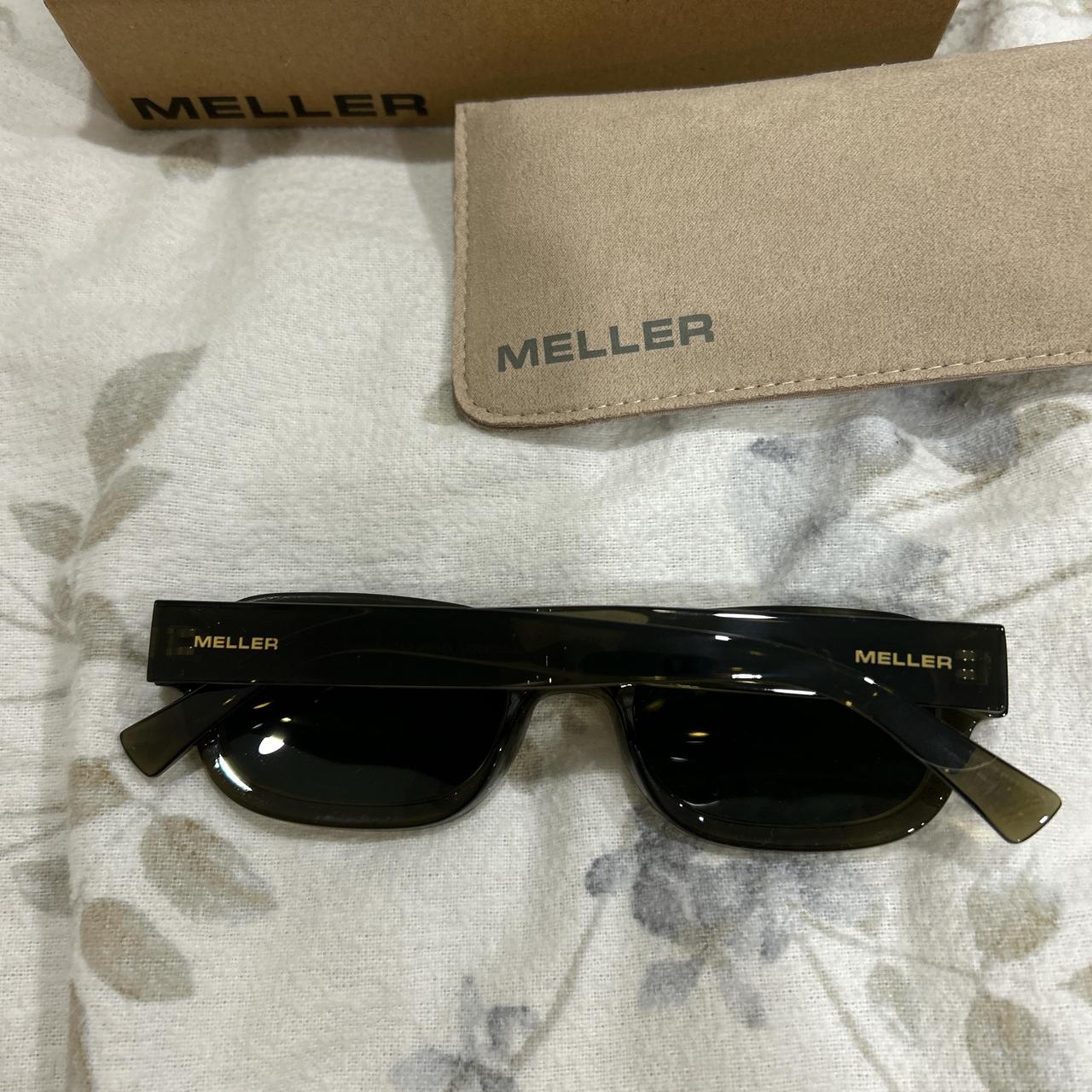 Meller Green sunglasses with case and cloth Brand... - Depop