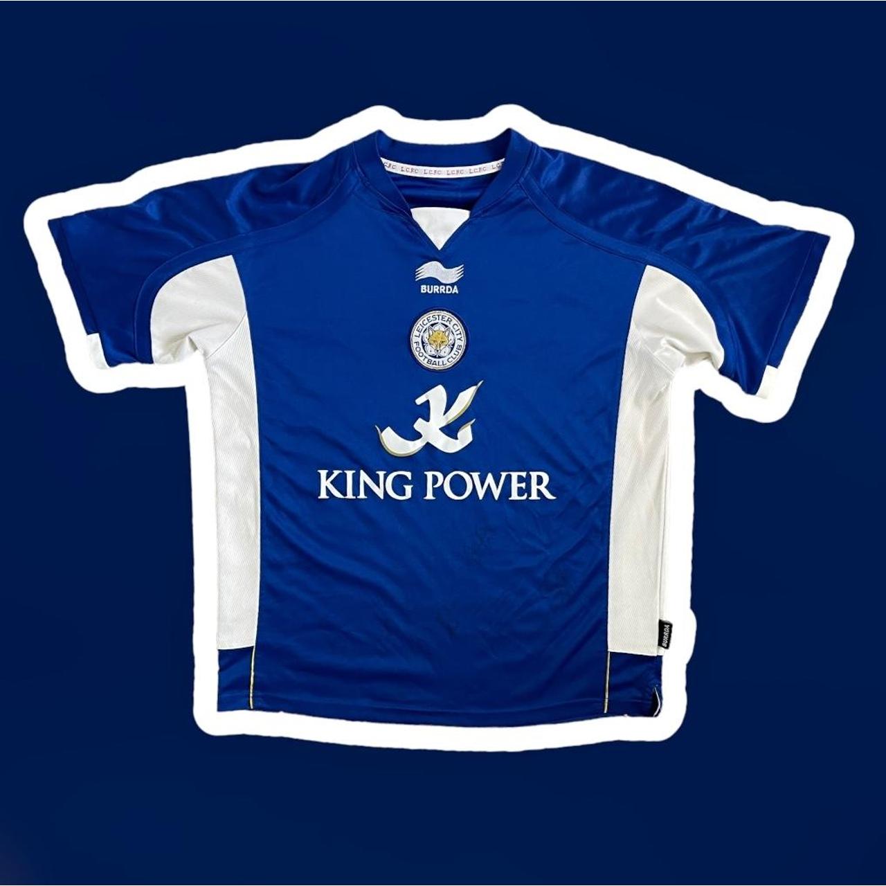 Leicester City Football Club x Burrda 2010/22 Home... - Depop