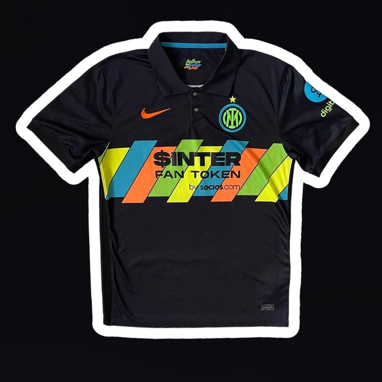 Inter Milan Football Team x Nike 2021/22 Third 3rd... - Depop