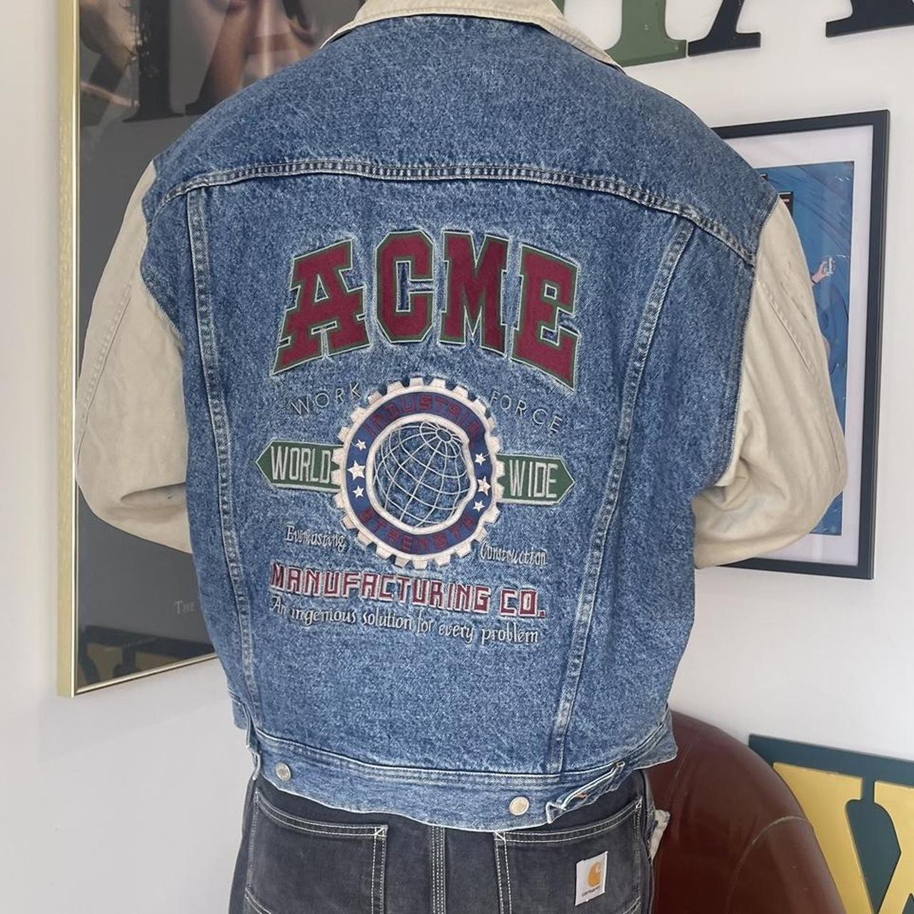 Vintage 90s ACME Stunning Denim USA America Made... - Depop