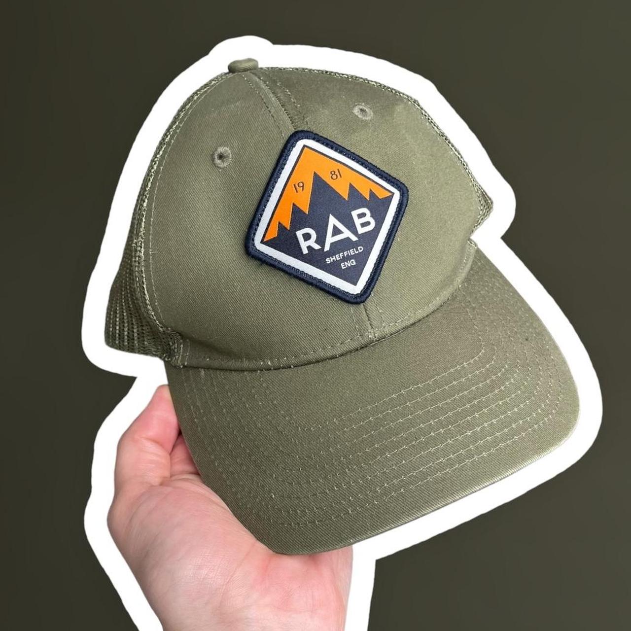 Rab hiking walking green khaki mesh lined cap hat... - Depop