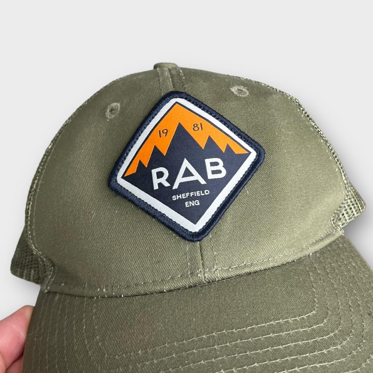 Rab hiking walking green khaki mesh lined cap hat... - Depop