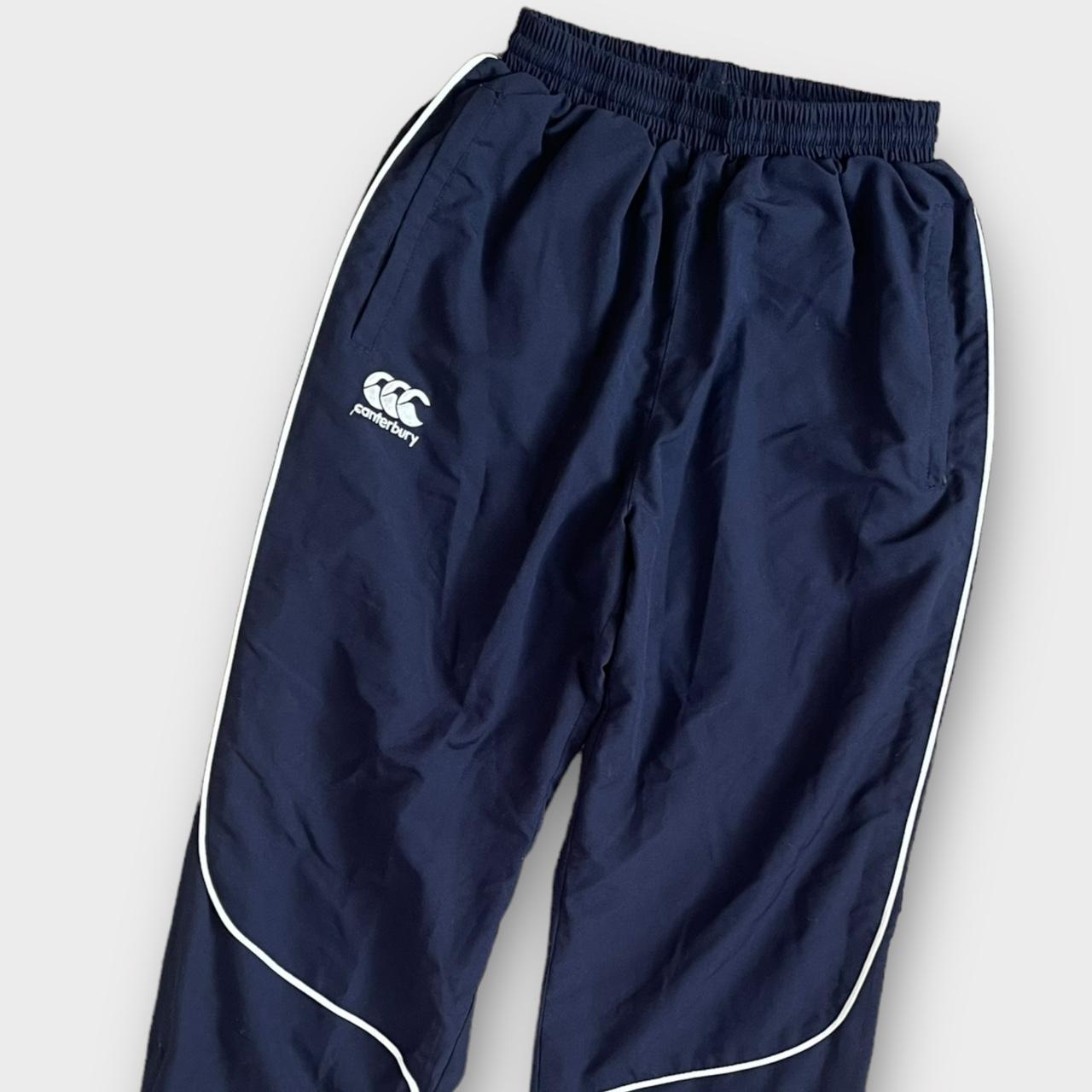 Canterbury of New Zealand navy blue baggy tracksuit... - Depop
