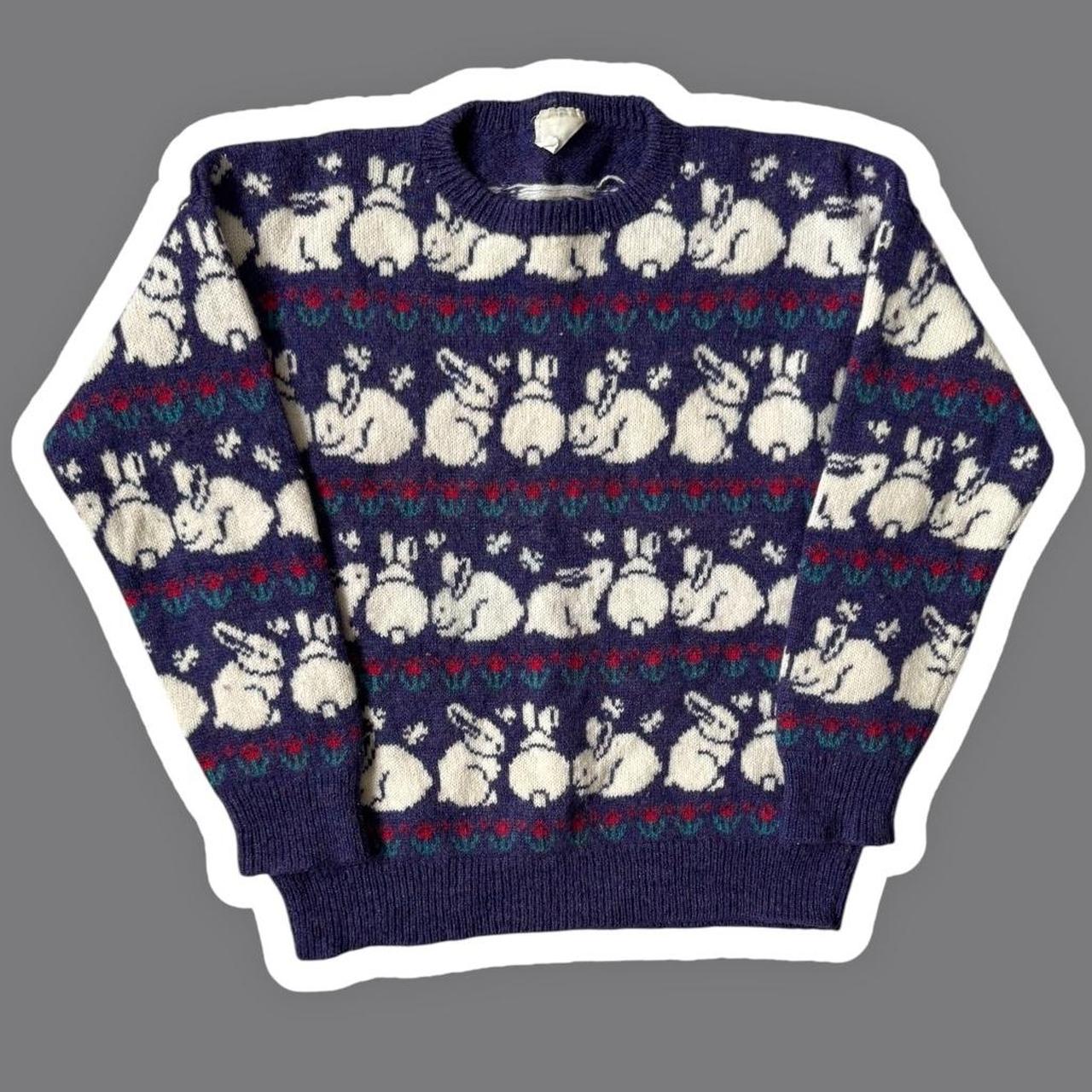 Vintage 90s Bunny animal rabbit cute retro vibe... | Depop