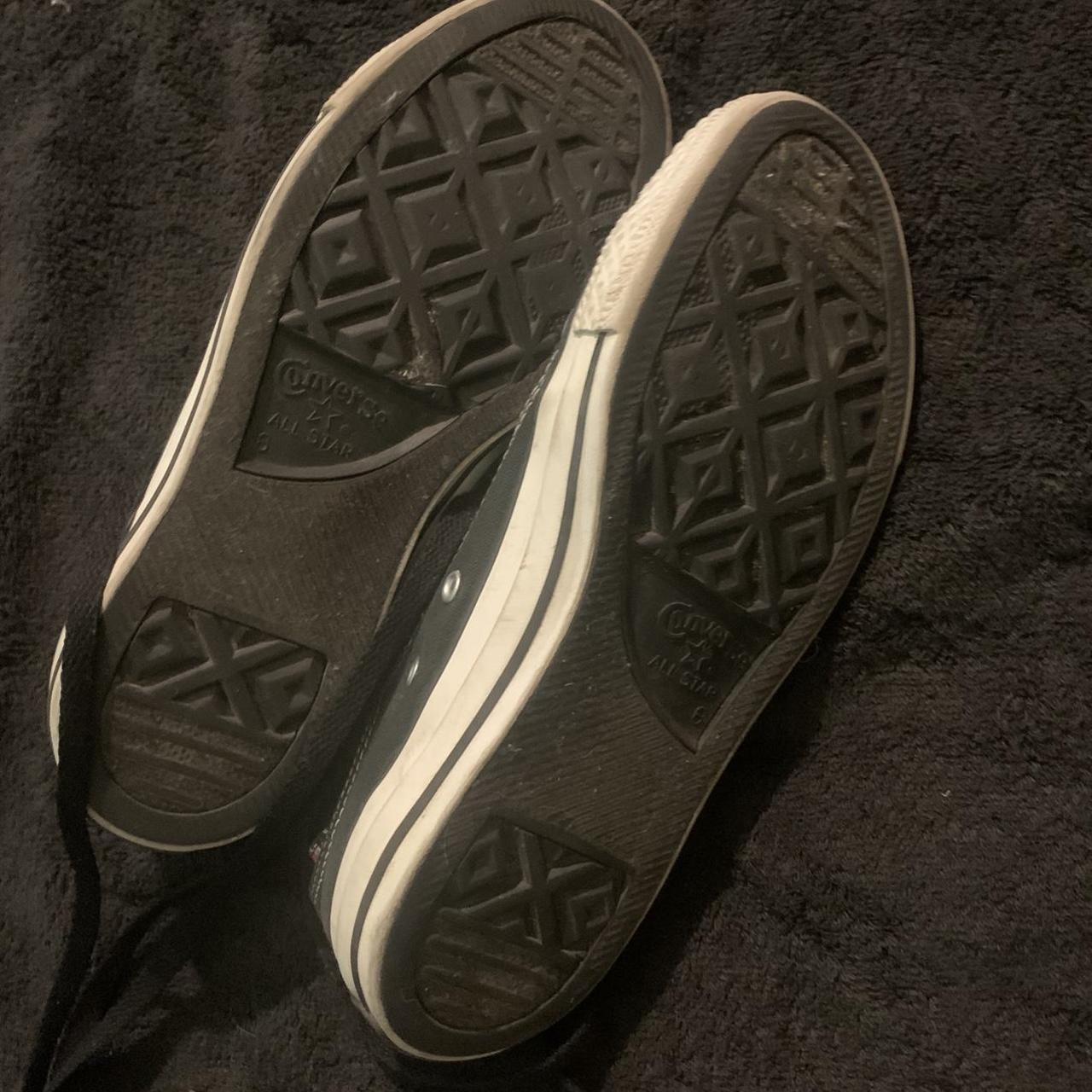 Super cute emo converse!! 🖤 Had these sitting in... - Depop