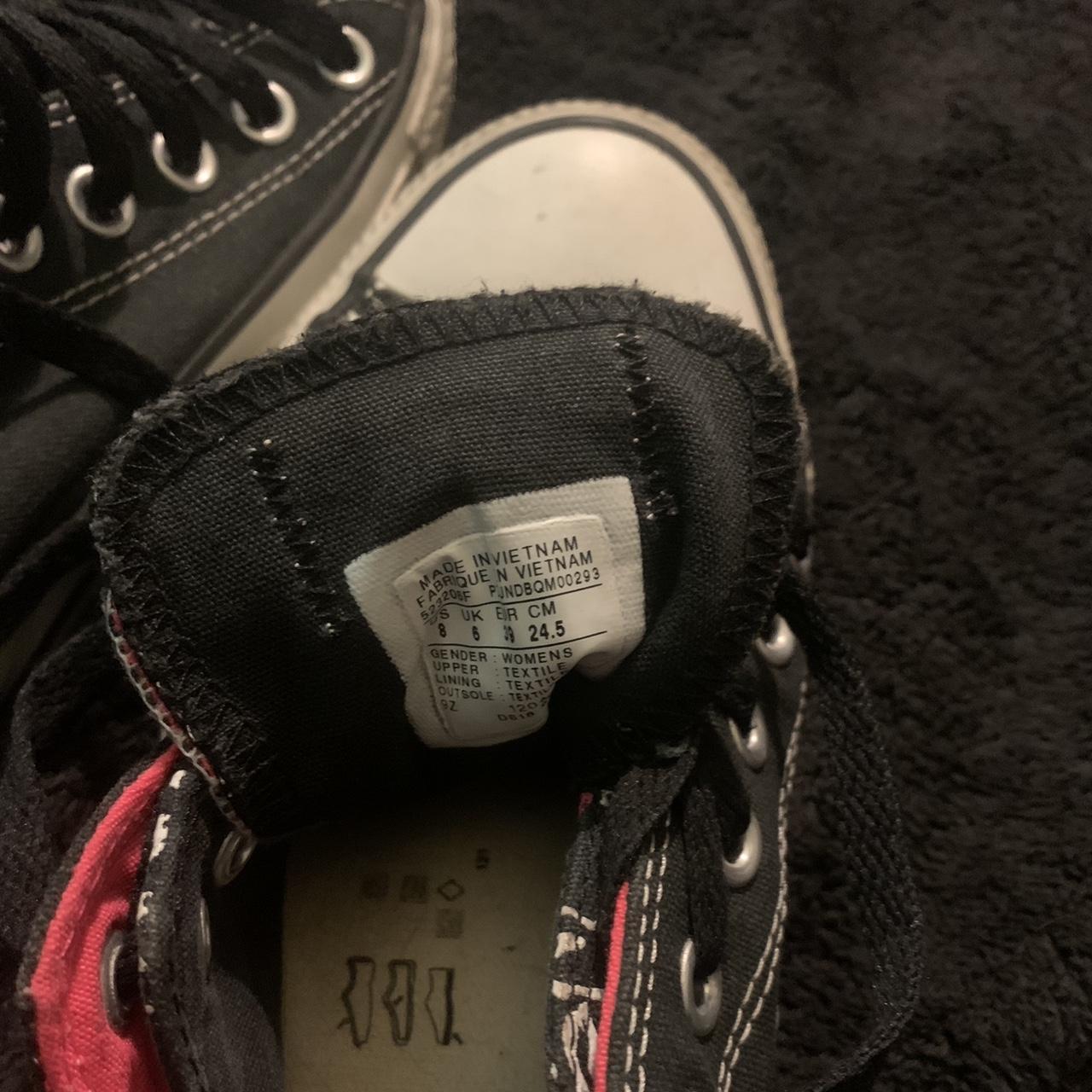 Super cute emo converse!! 🖤 Had these sitting in... - Depop