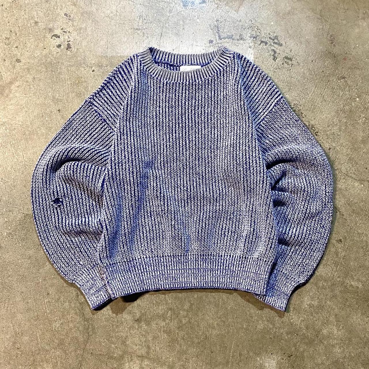 Vintage Coogi Like Sweater No size tag, measured... - Depop