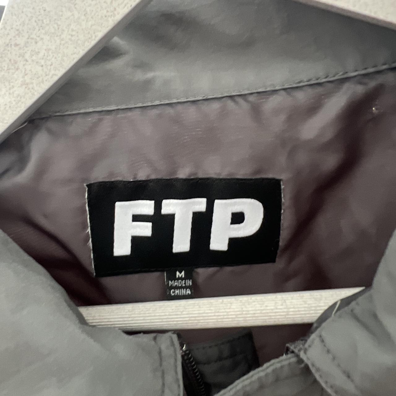 FTP Grey Anorak - Depop