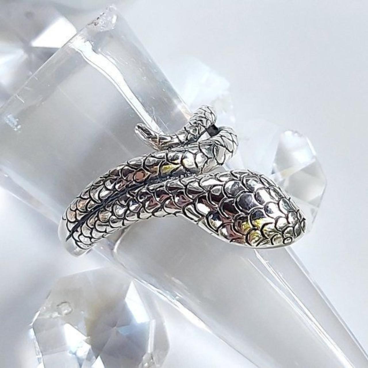 Capturing the slithering sinuosity of the snake,... - Depop