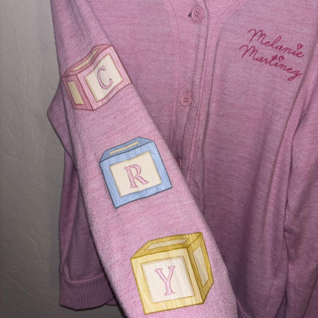 Melanie Martinez pink cardigan Size Large Some... | Depop