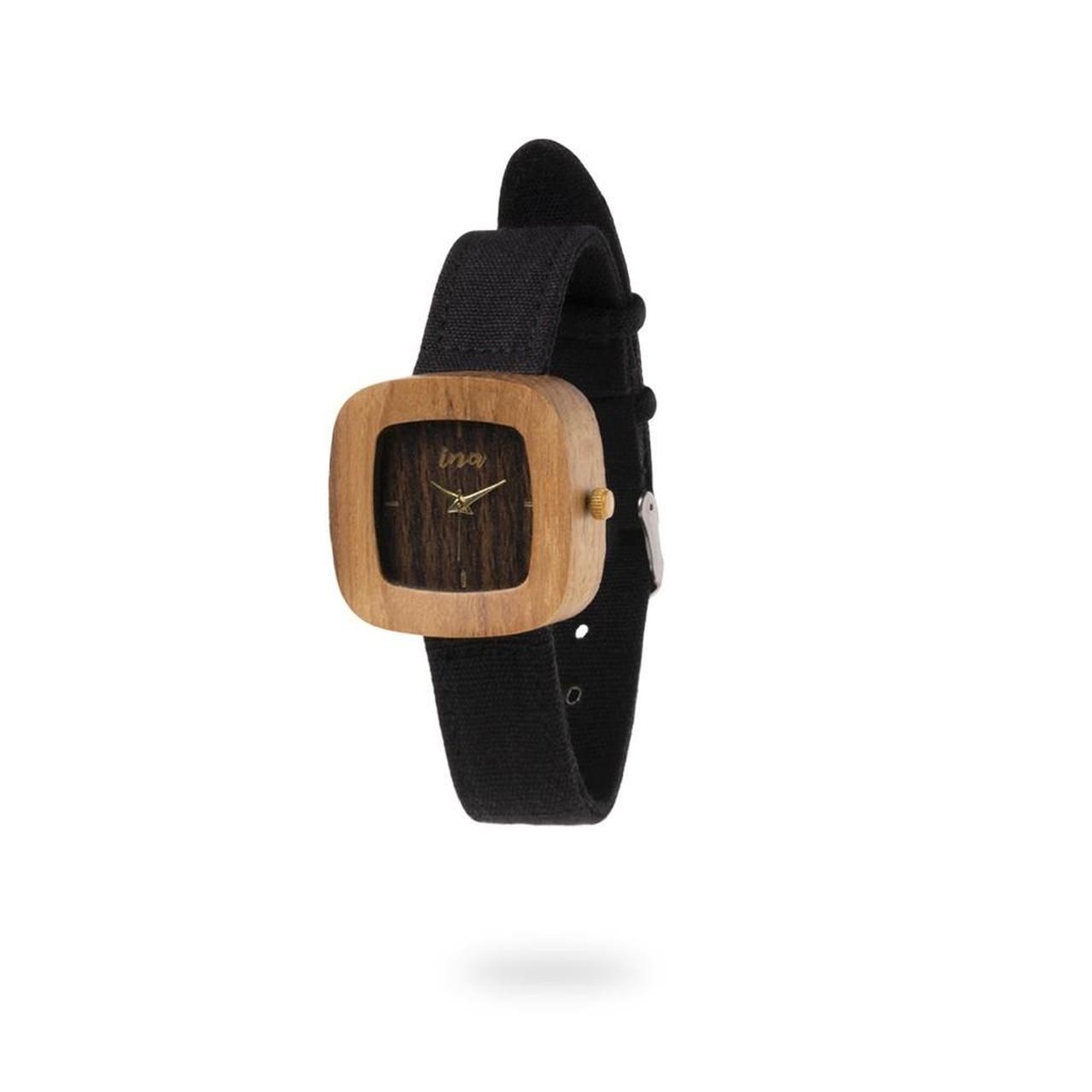 INA Watch Teak wood watch for women in the Beksan... - Depop