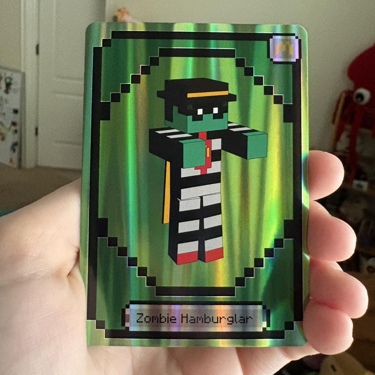 McDonald’s: A Minecraft Movie Zombie Hamburglar card... | Depop