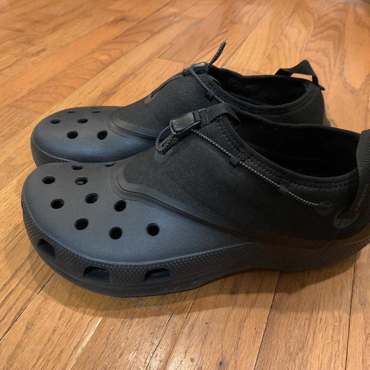 Crocs x Satisfy Running clogs in size 11. Worn only... - Depop