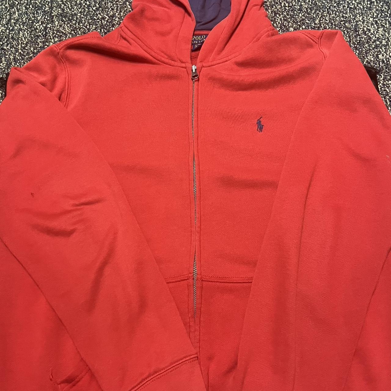 XL Red Ralph Lauren polo jacket - Depop
