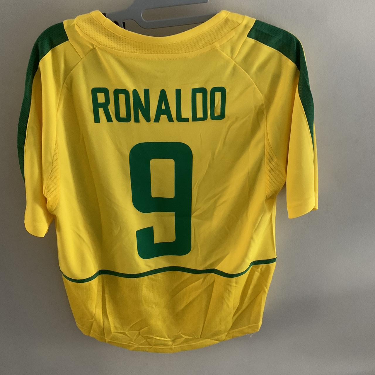 Retro brazil football top Small Brand new with tags... - Depop
