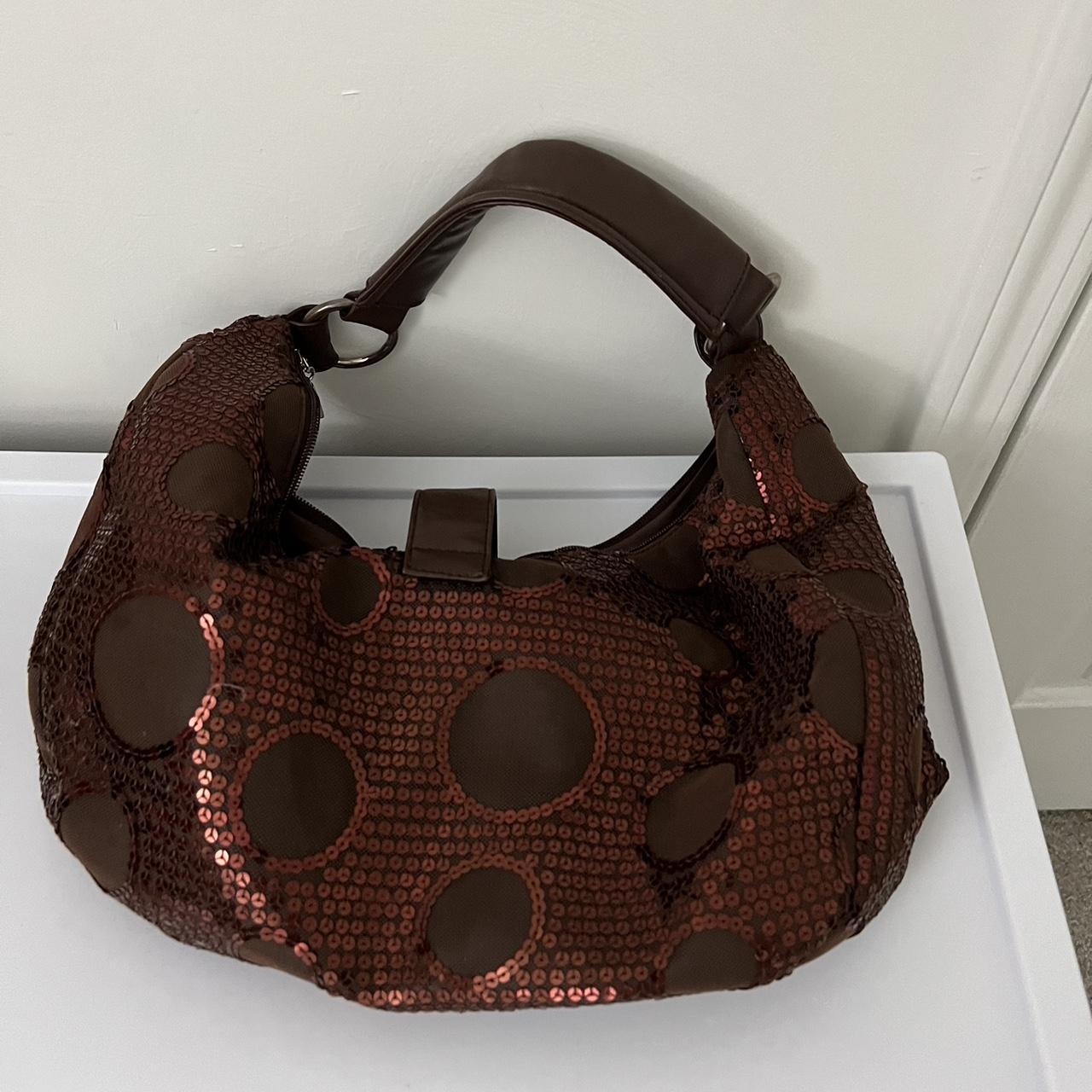 Vintage sequin hobo bag never used. All hardware in... - Depop