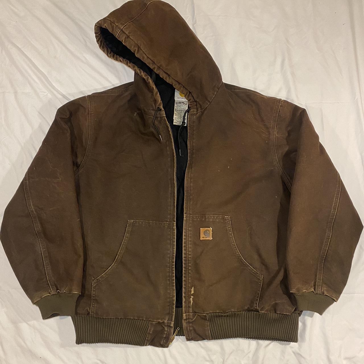 Carhartt Men's Brown Jacket | Depop