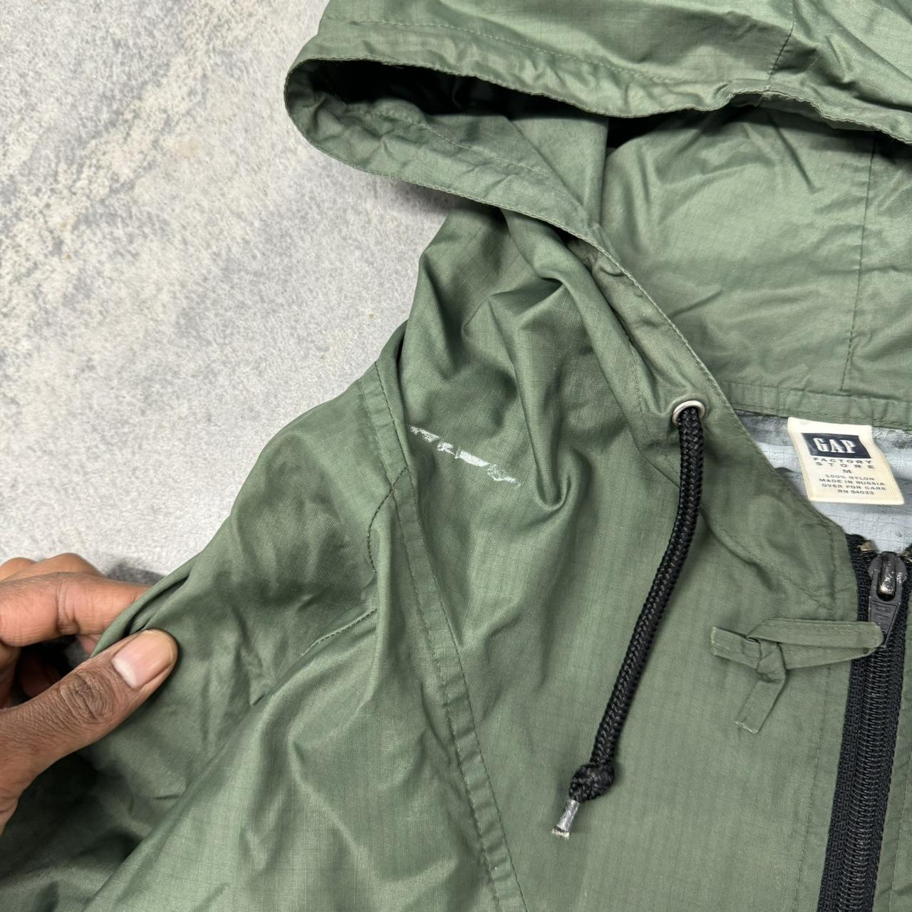 Vintage Earth Tone Gap Windbreaker Fleece... - Depop