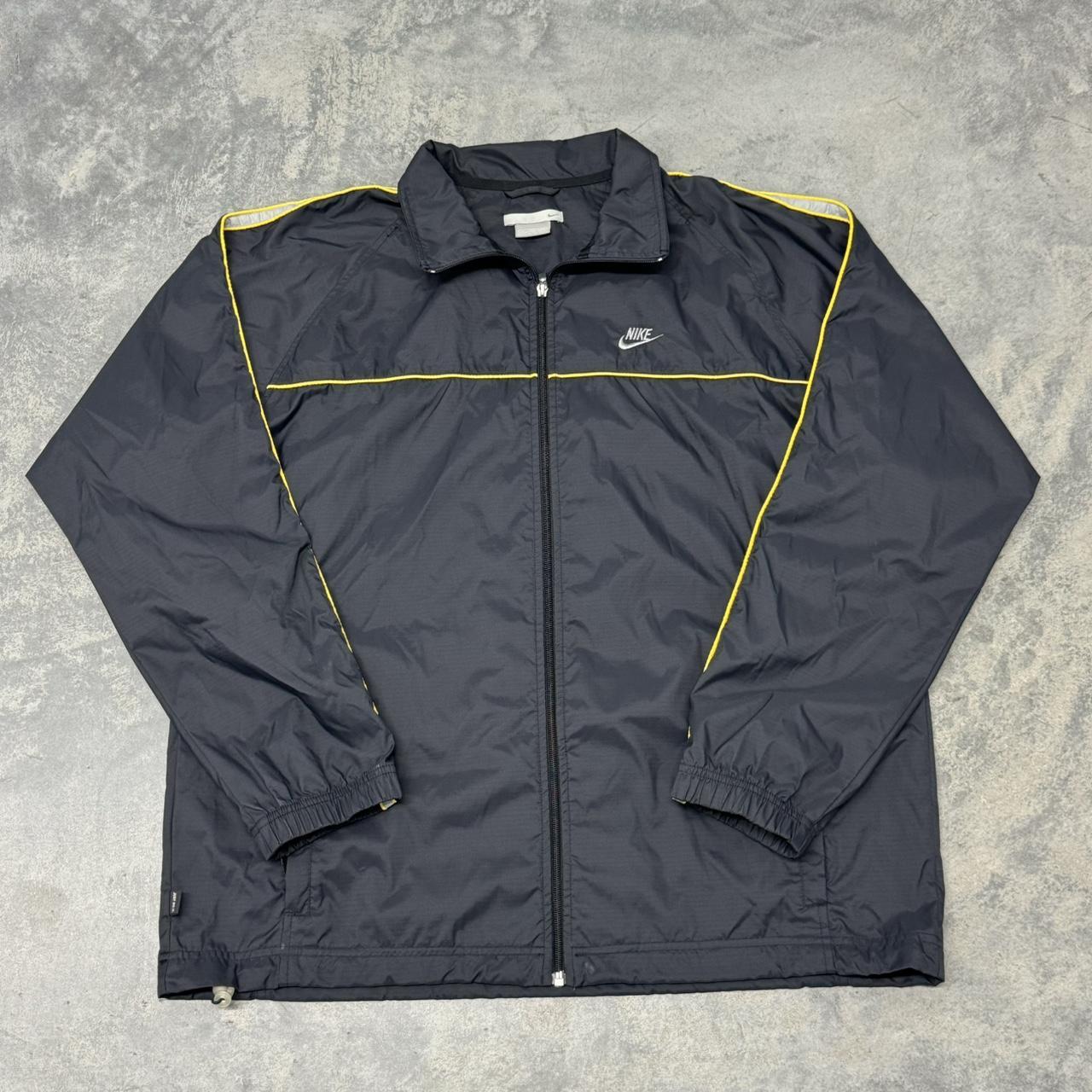 Vintage Nike Zip up Track Jacket XL 30.5 x... - Depop