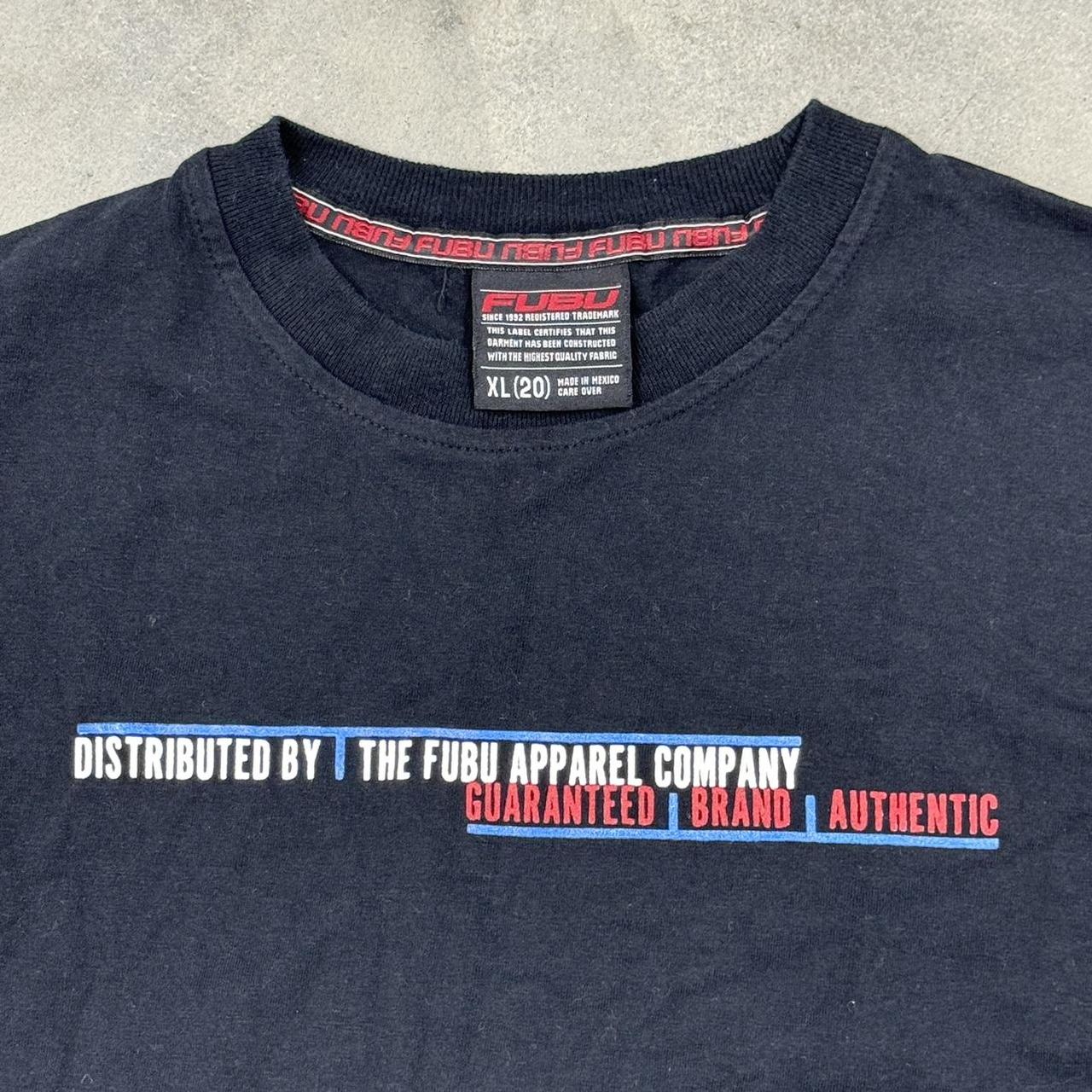 Vintage y2k Fubu Long Sleeve tee Large (tagged kids... - Depop