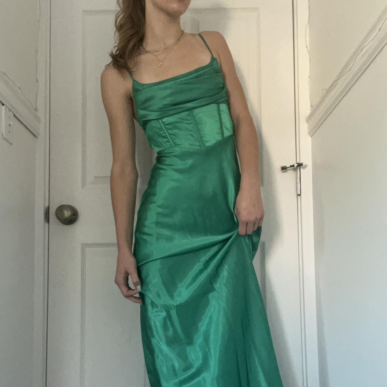PRINCESS POLLY green💚 CORSETED maxi dress!! SO... - Depop