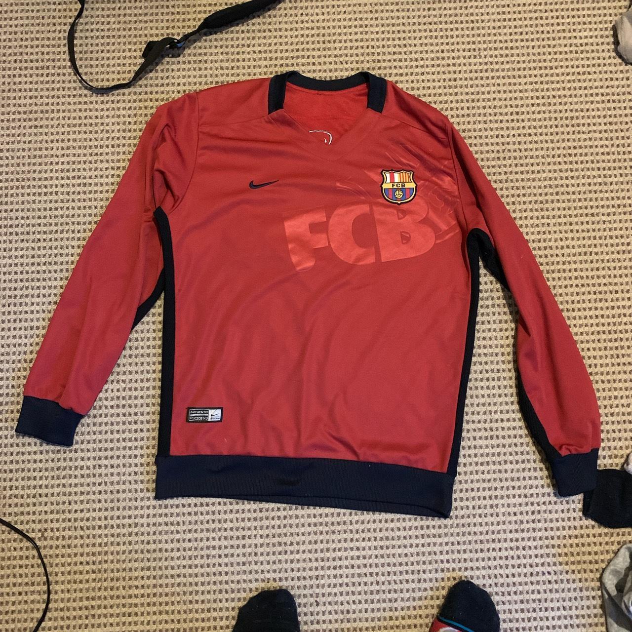 Medium authentic 2015/16 FC Barcelona jumper.... - Depop