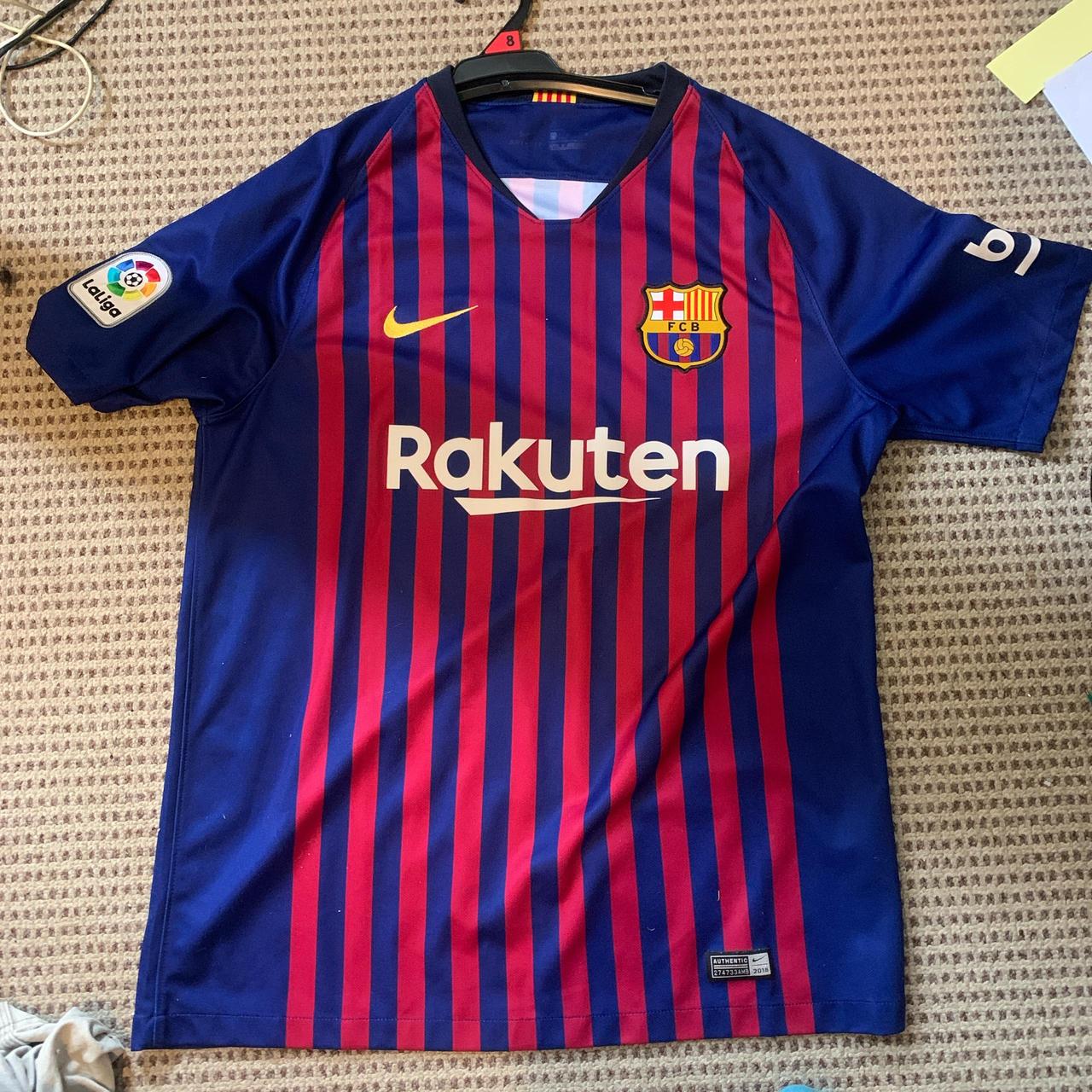 2018/19 FC Barcelona kit. It is genuine and in... - Depop