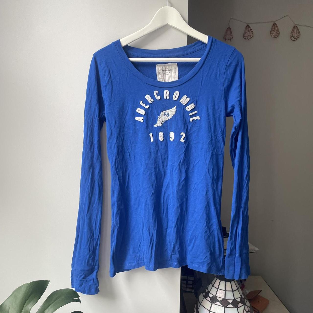 Vintage Abercrombie and fitch long sleeve top Size... - Depop