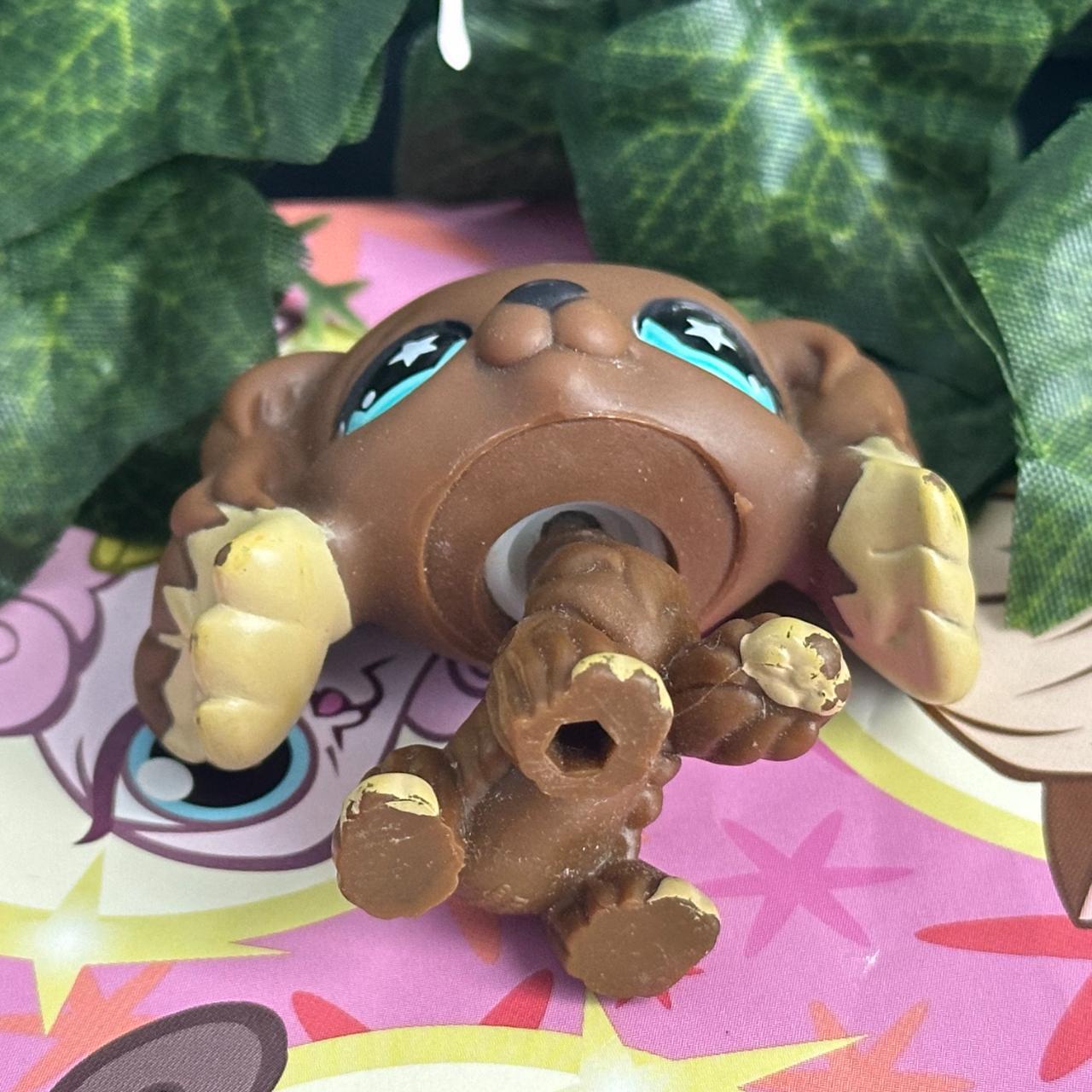 Littlest Pet Shop LPS 960 Brown Yellow Cocker... | Depop