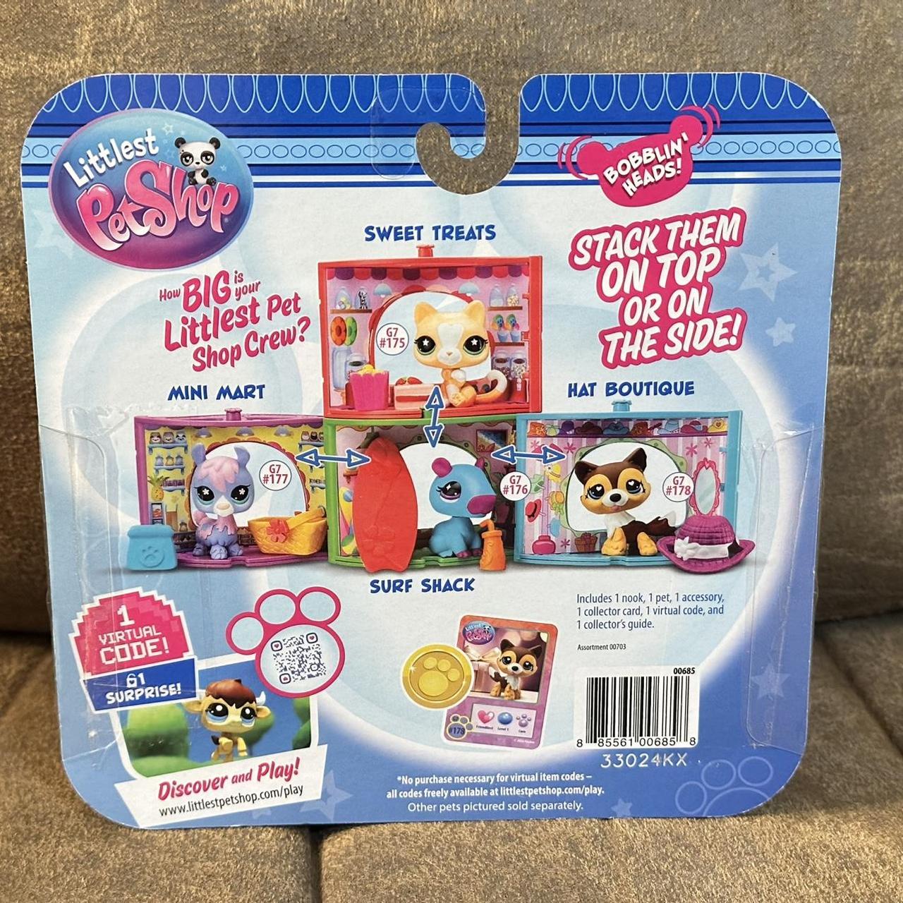 Littlest Pet Shop LPS NIB New Series 3 178 Husky Dog... | Depop