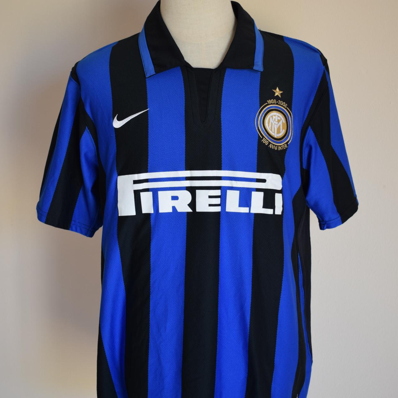 Inter Milan 2007 2008 Anniversary home shirt. Very... - Depop