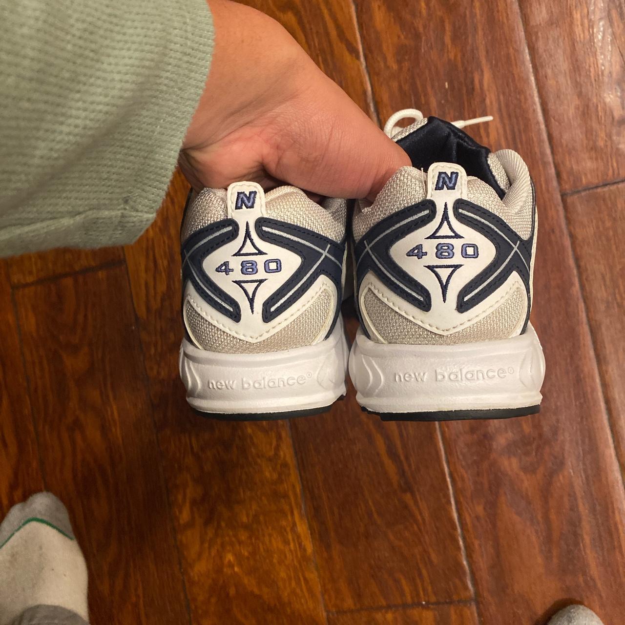 Vintage New balance 480s Carolina color way... - Depop