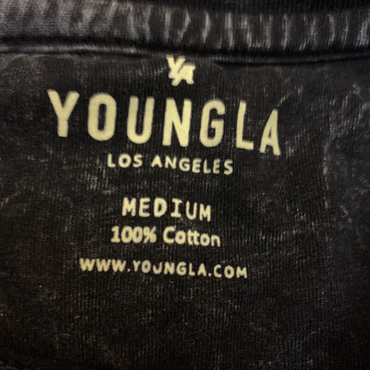 black youngla medium shirt - Depop