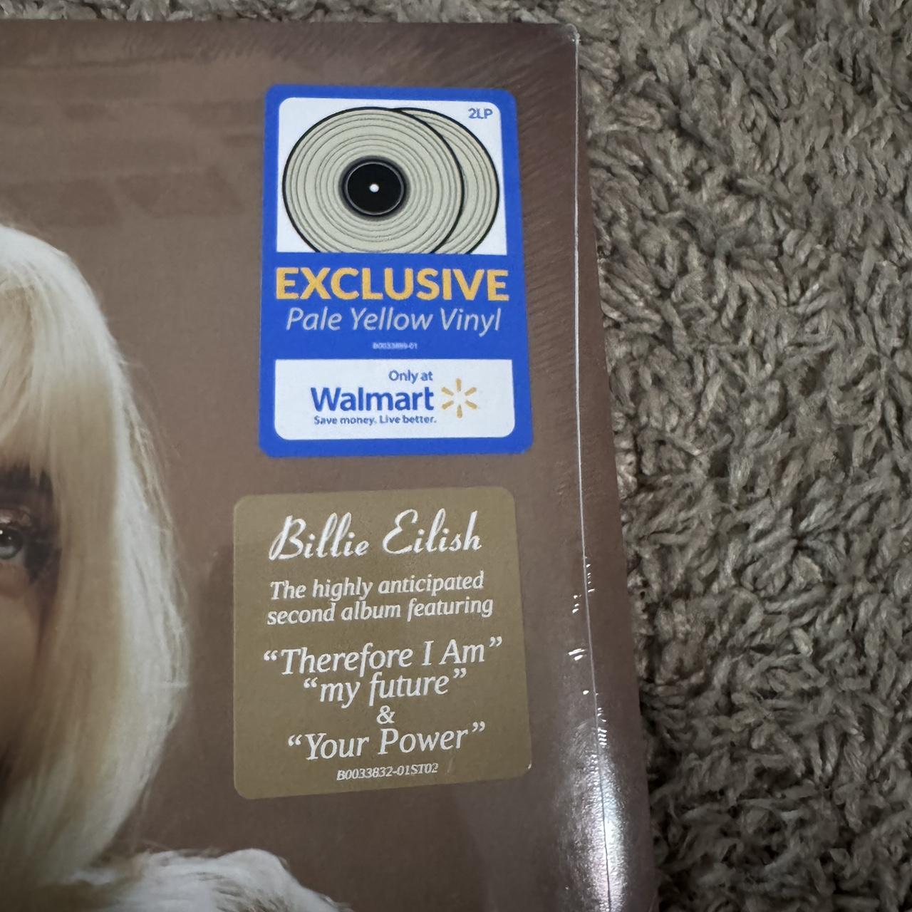 brand new happier than ever billie eilish vinyl,... - Depop